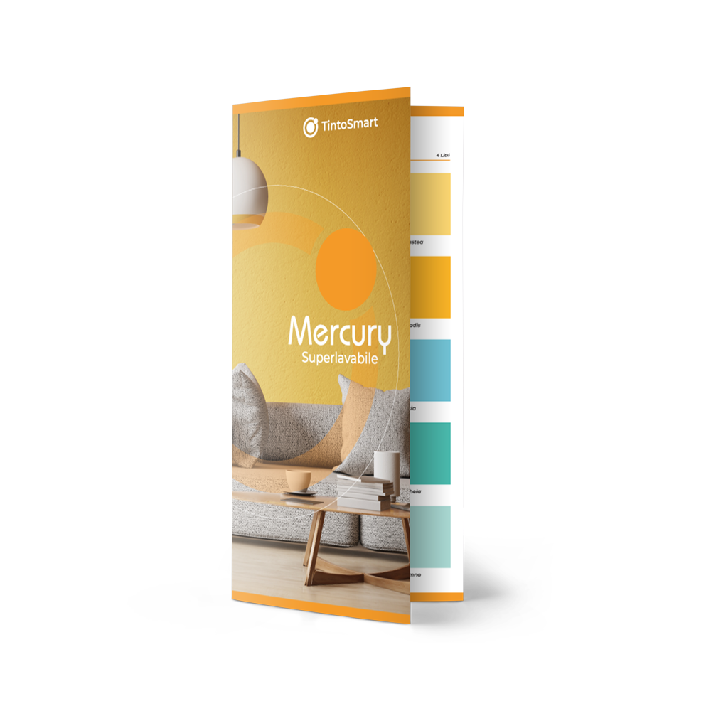 Mercury super washable water-based paint color chart | Tintosmart